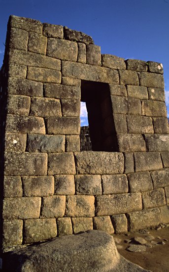 Travel Photo Net - pictures from Peru: inca wall Machu Picchu